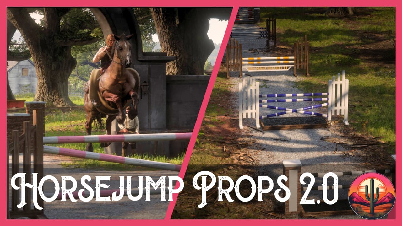 [PROPS] Horsejumps 2.0 | 20 jumps! 🐎 - RedM Releases - Cfx.re Community