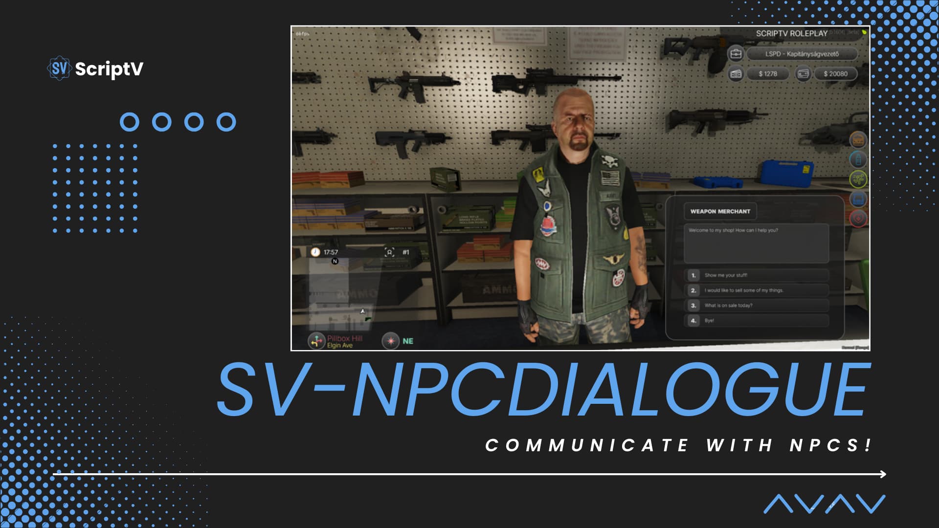 [STANDALONE] SV-NPCDIALOGUE - FiveM Releases - Cfx.re Community