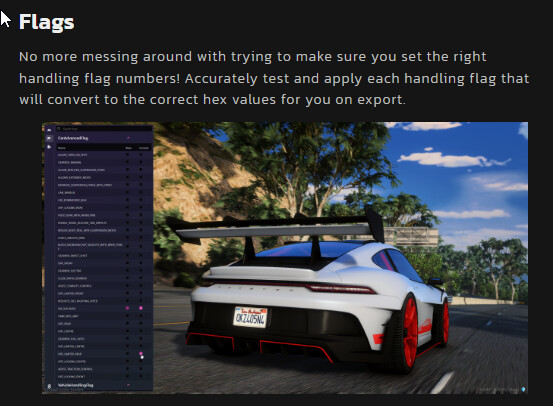 ONI Handling Editor Menu - FiveM Releases - Cfx.re Community