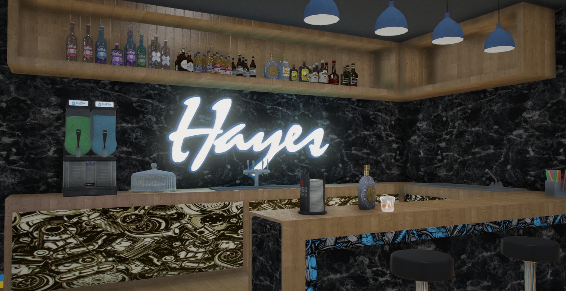 Hayes Auto Mechanic + Tow Yard MLO - FiveM Search