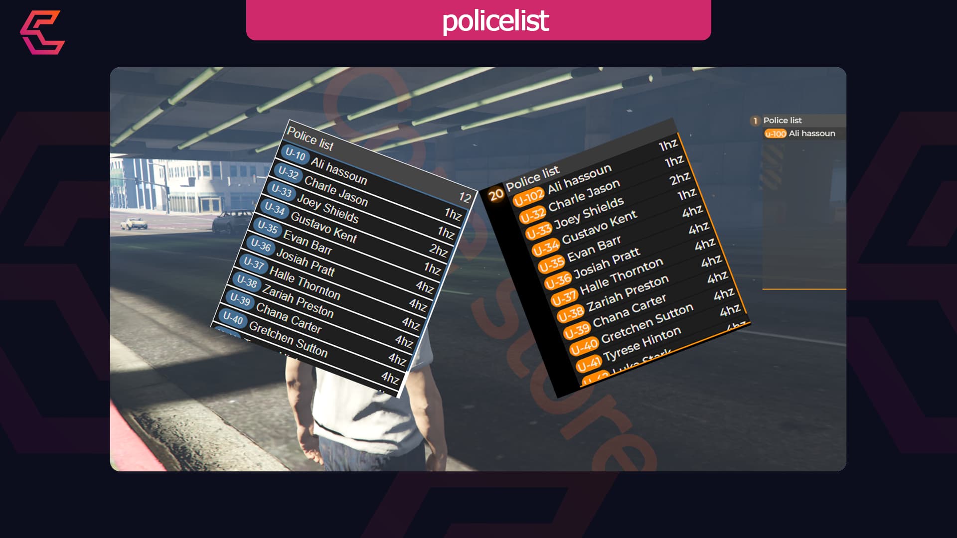 qb-policelist [PAID] - FiveM Releases - Cfx.re Community