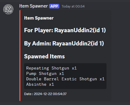 Ez_ItemSpawner | [FREE] [STANDALONE REDM & FIVEM] Item Spawner - RedM Releases - Cfx.re Community