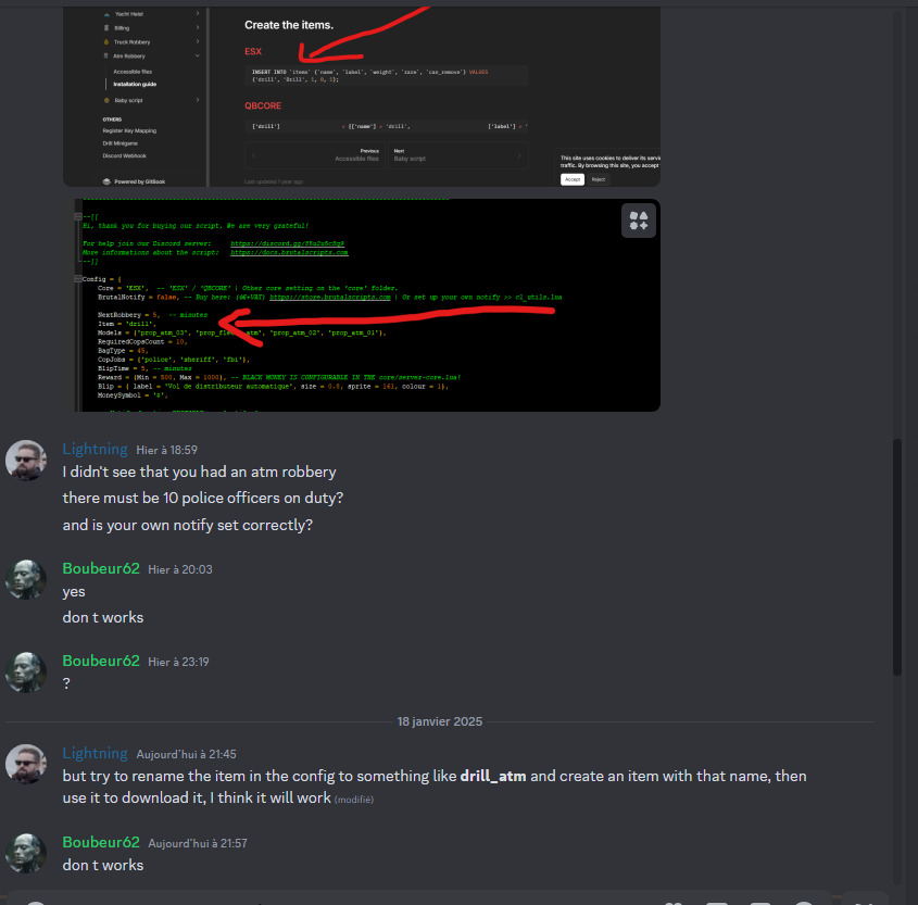 Atm Robbery [ESX & QBCore] [Brutal Scripts] - FiveM Releases - Cfx.re ...
