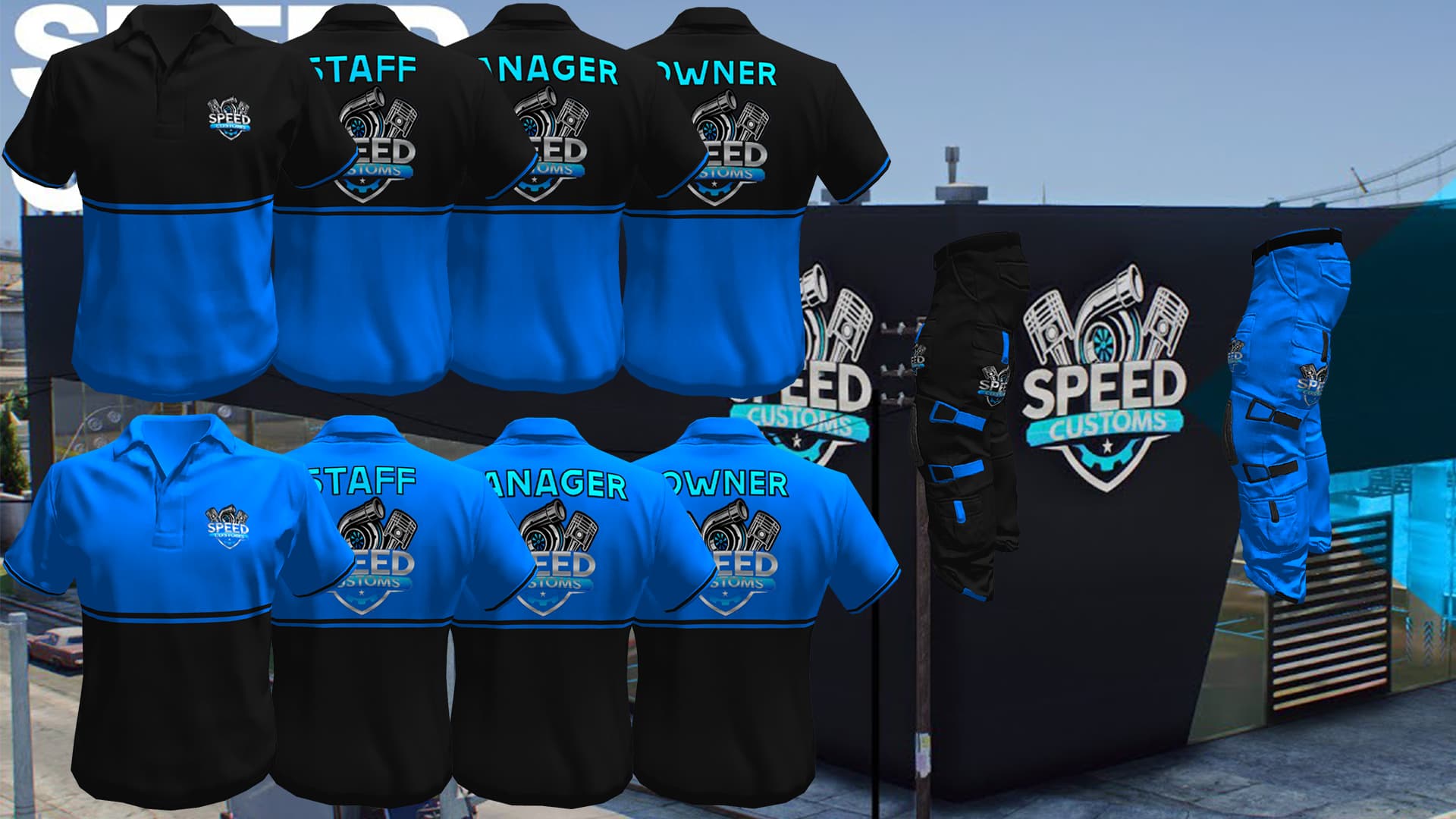 Speed Customs Uniform for Male and Female - FiveM Releases - Cfx.re ...