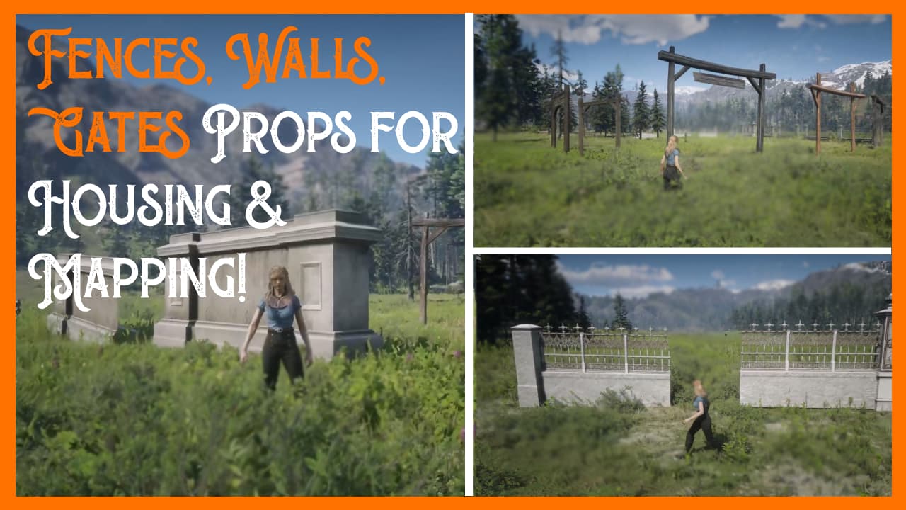 Fences, Gates and Walls for your Mappings and Housing! 🏡 - RedM ...