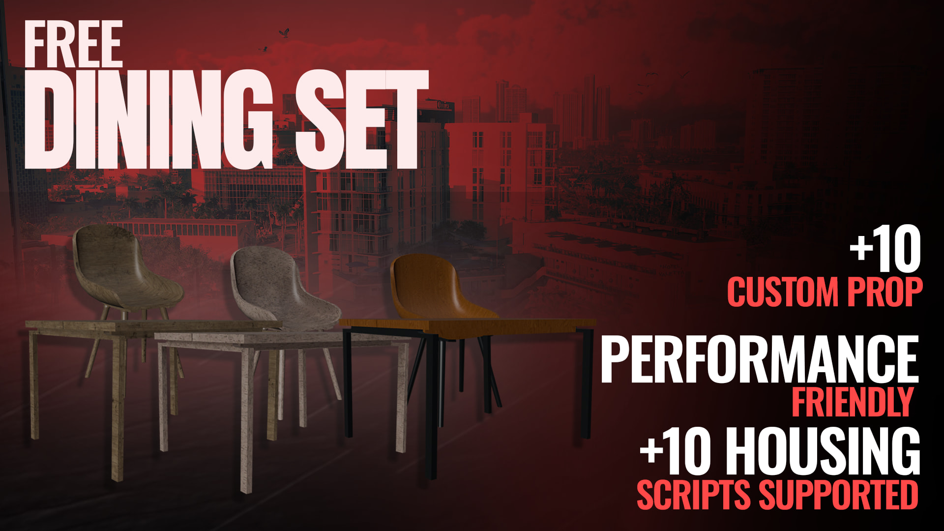 [FREE] | Dining Props - FiveM Releases - Cfx.re Community