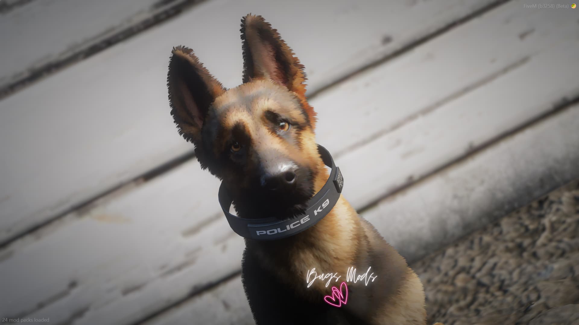 Custom K9 Police Dog Ped - FiveM Search