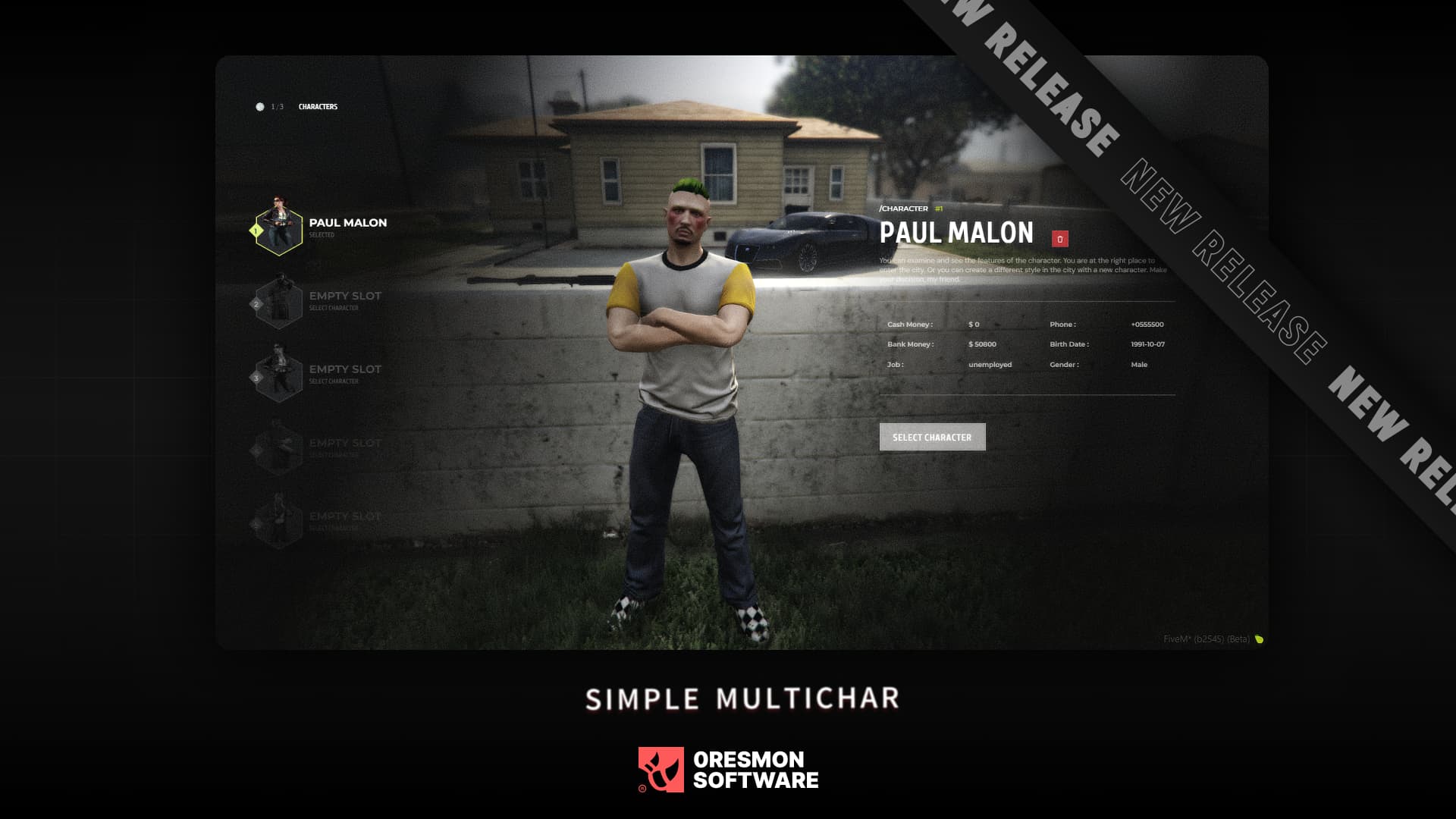 BP Diffrent Multicharacter - Adjustable, Changeable , Slot adjustable ...