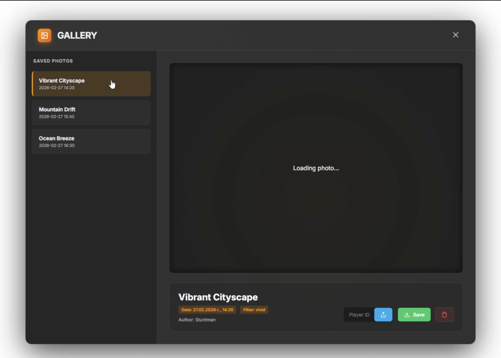 [PAID] Cinematic Photo Script + UI & GALLERY SYSTEM - FiveM Releases ...
