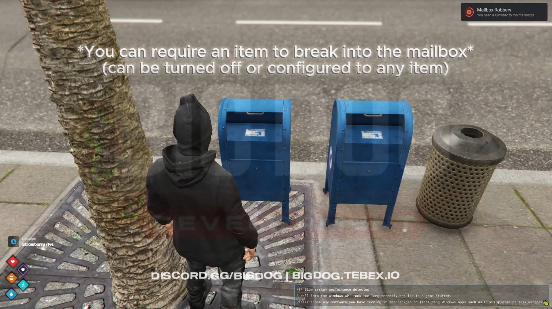 Mailbox Cheque Robbery System | Contracts & Risk/Reward System - FiveM ...