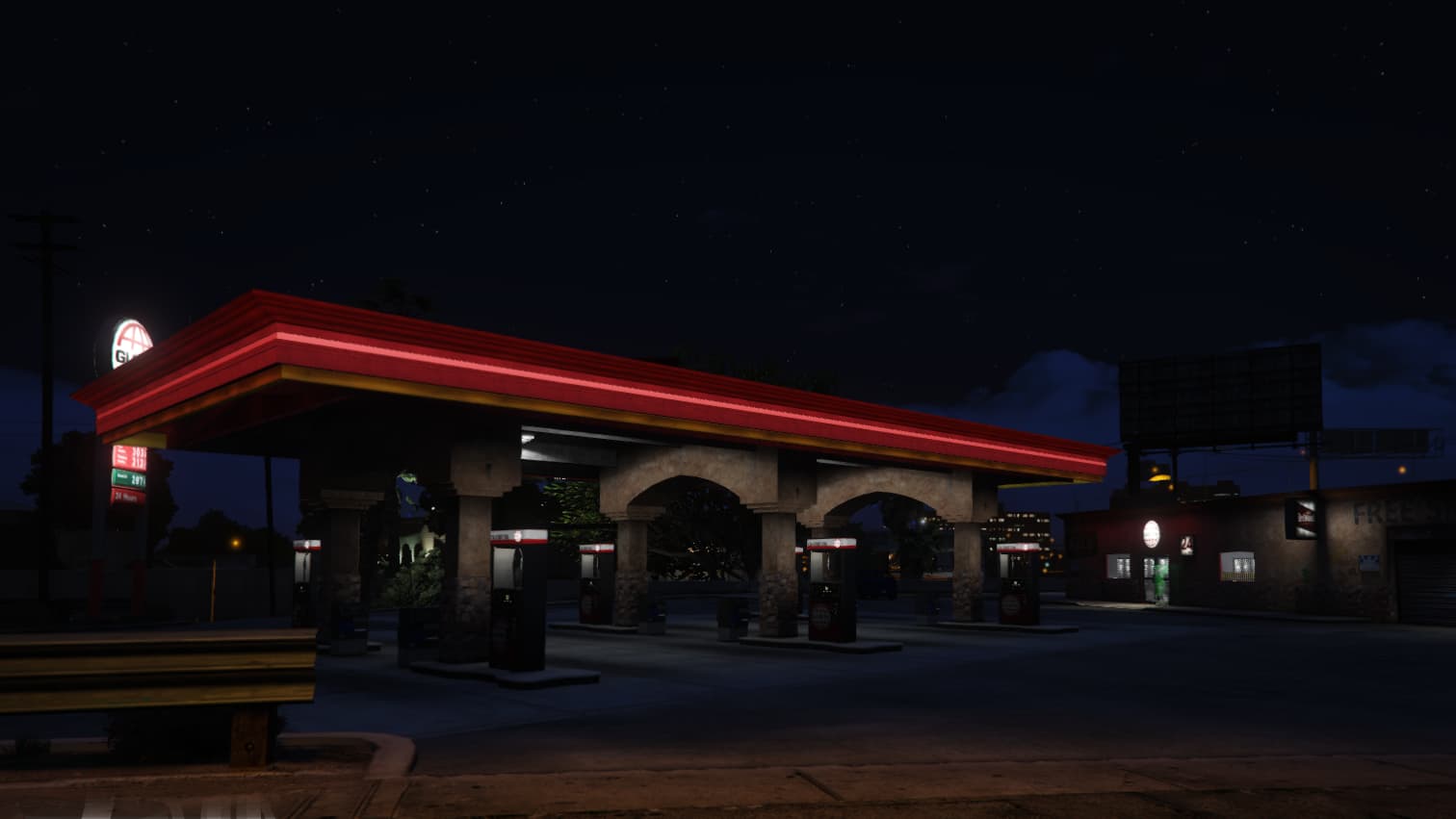 Globe Oil Gas Station | FiveM MLO Interior/Exterior - FiveM Releases ...