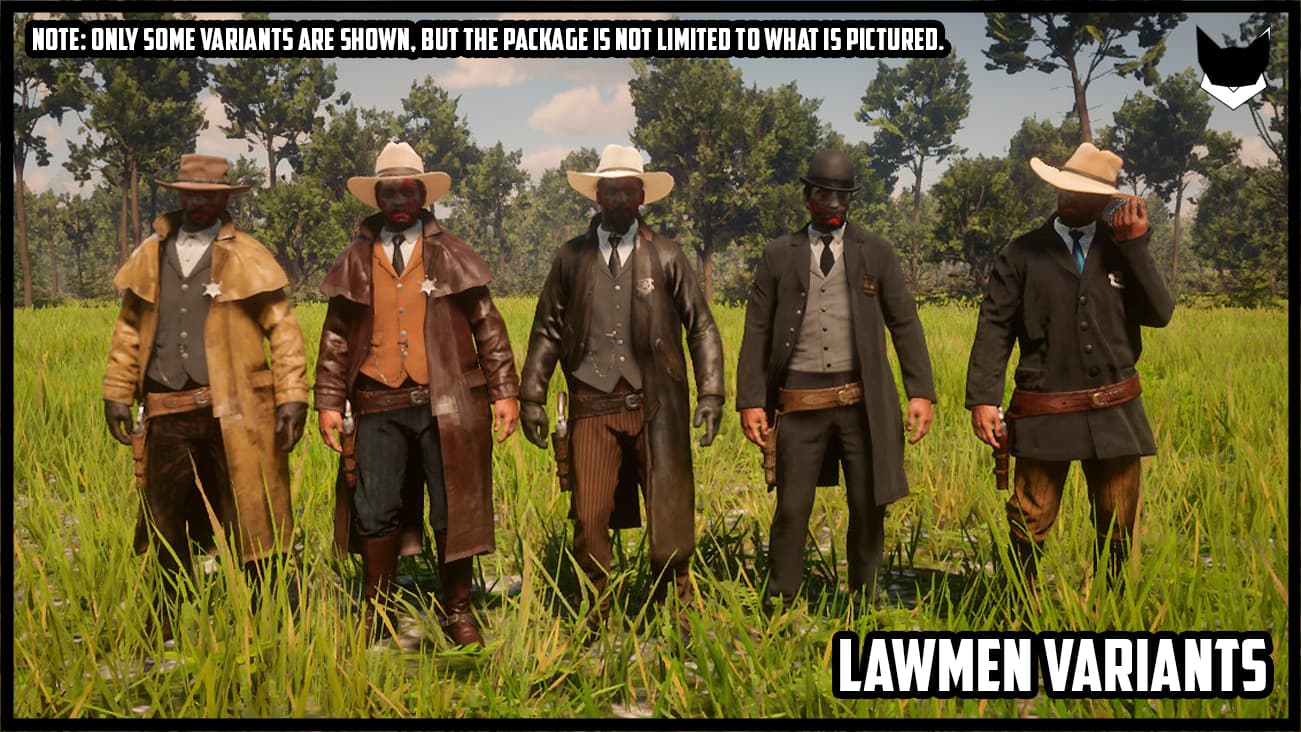 [PEDS] UNDEADS / ZOMBIES - +100 variants - RedM Releases - Cfx.re Community