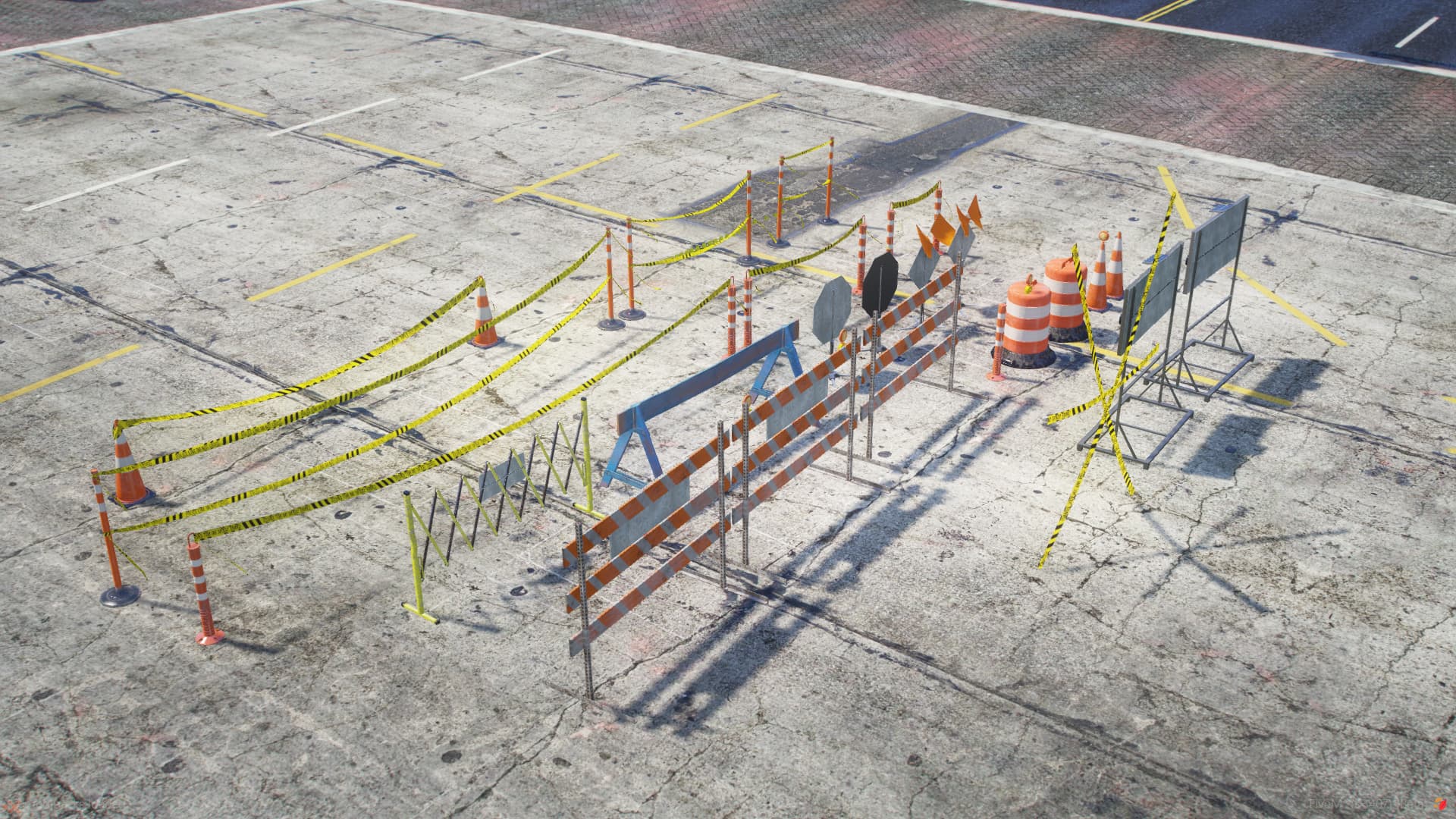 Dynamic police & traffic props pack - FiveM Search