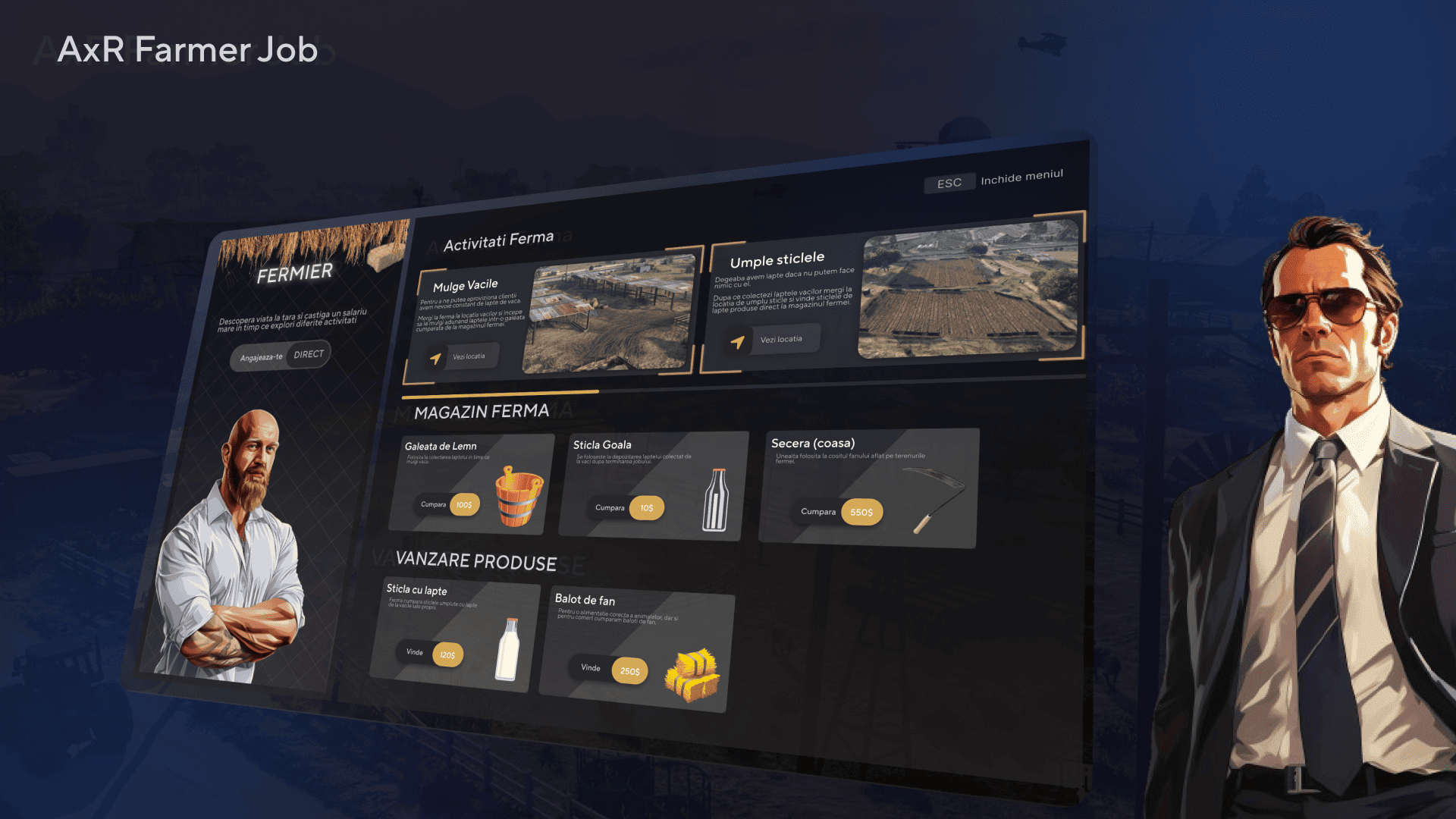 [PAID] AXR Advanced Farmer JOB - FiveM Releases - Cfx.re Community