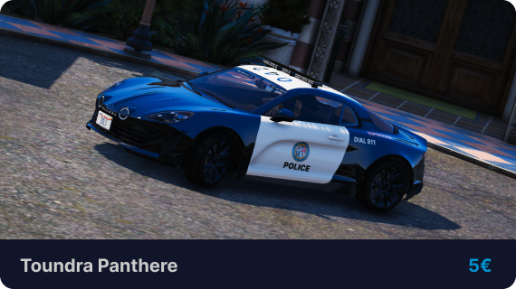[PAID] Lore-Friendly Police Toundra Panthere | Callsign System | Speed ...