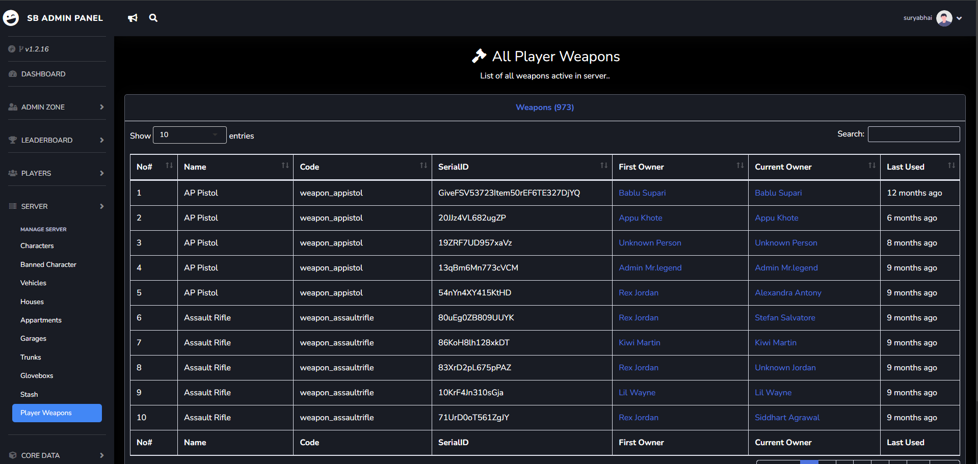 [PAID][QBCore/QBox] SB Admin Panel - Revolutionary FiveM Server Management - FiveM Releases ...