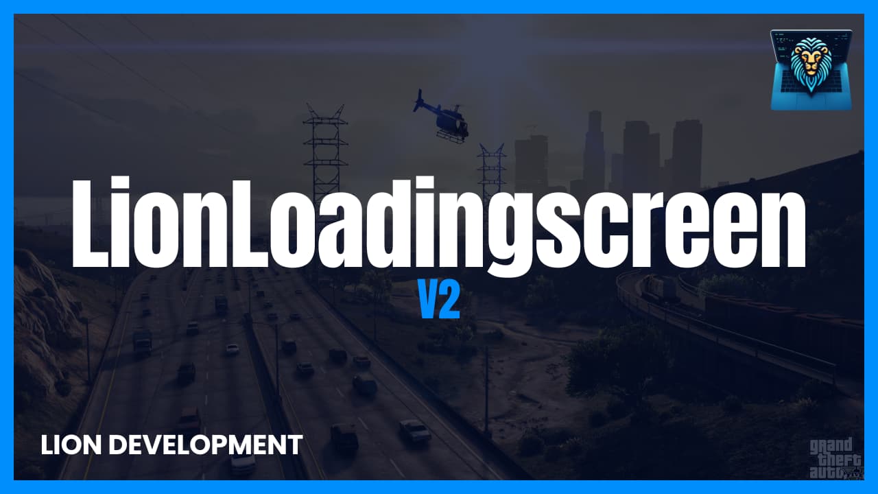 lionLoadingscreenV2 [FREE] [STANDALONE] [Open Source] - FiveM Releases - Cfx.re Community