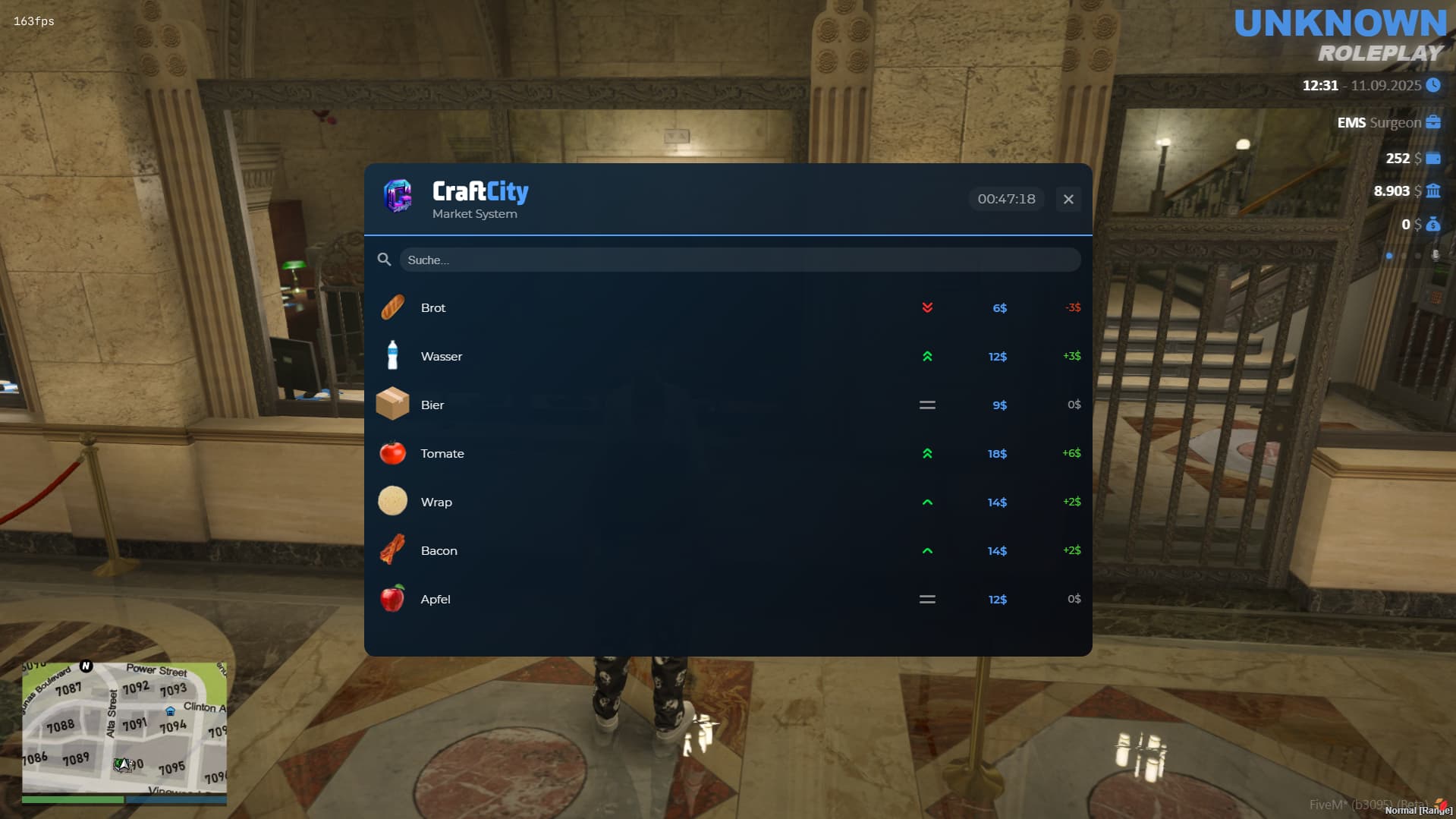 [ESX] CFT Dynamic Market System for 9,99€ + tax - FiveM Releases - Cfx ...