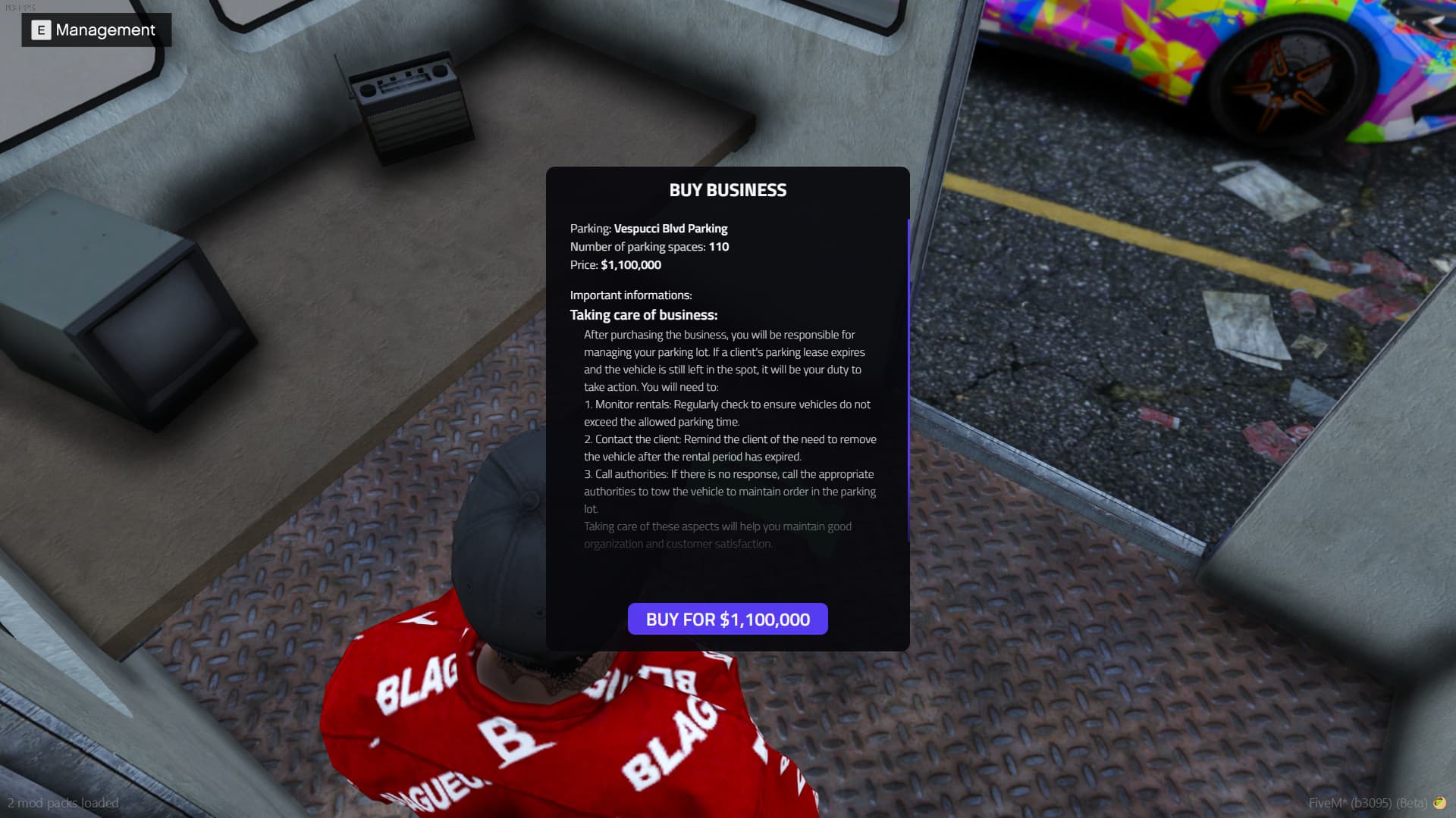 [ESX/QB] VMS Garages V2 | Most Advanced Garages & Parking System ...