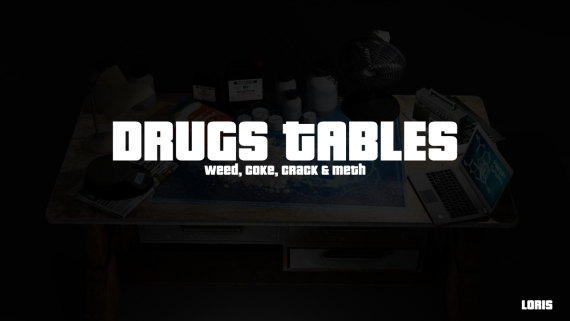 [PAID] Drugs Tables ESX - FiveM Releases - Cfx.re Community