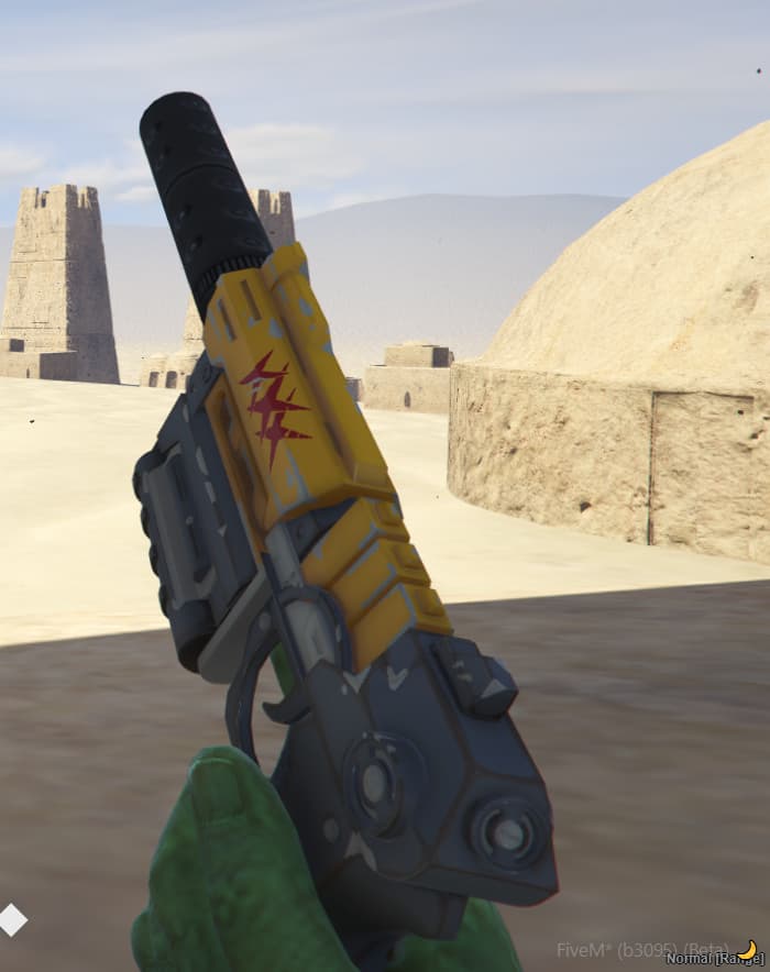 [PAID] Cyber Yellow Pistol - FiveM Releases - Cfx.re Community