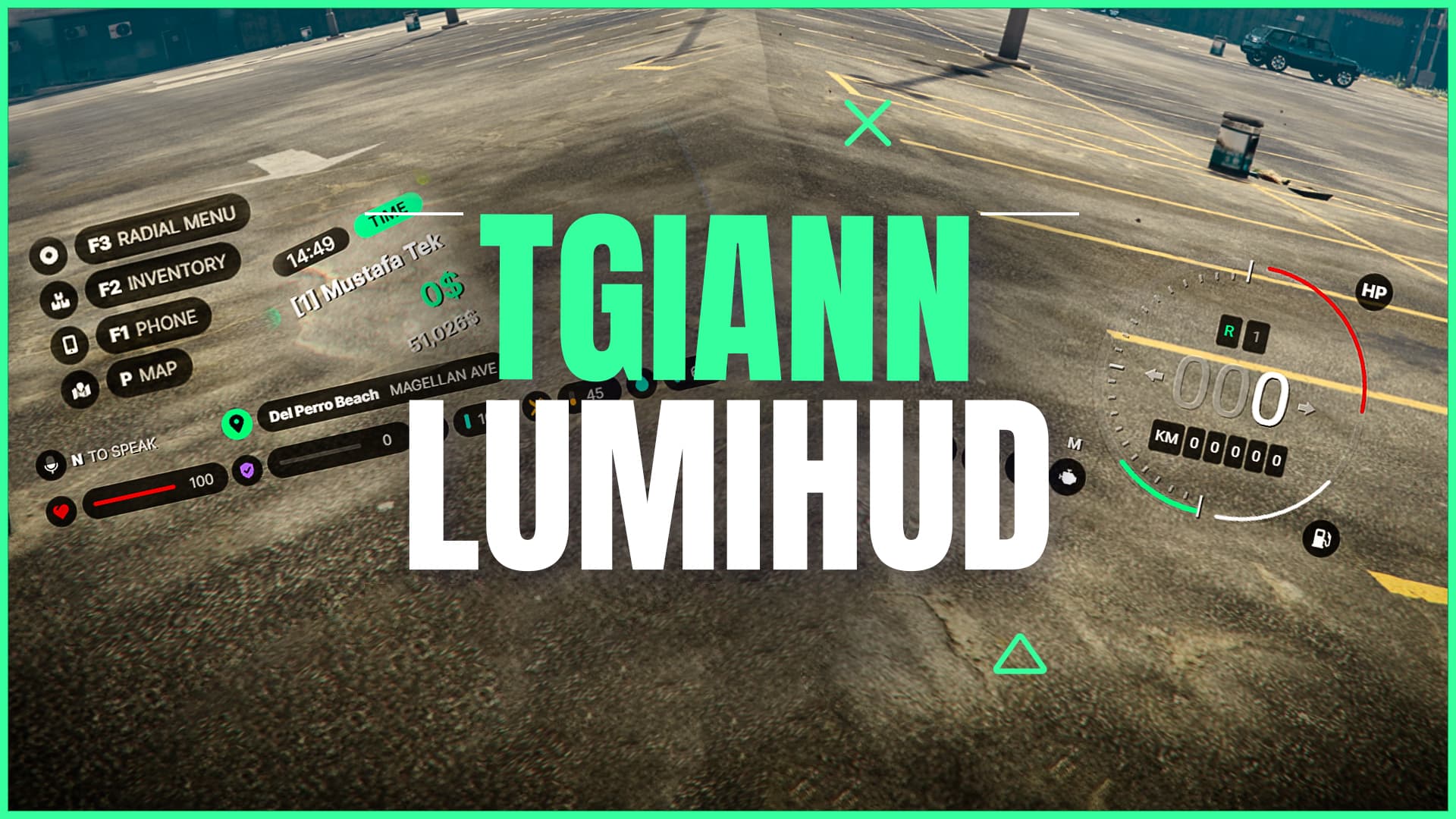 TGIANN Lumi Hud (Full Customizable) - FiveM Releases - Cfx.re Community