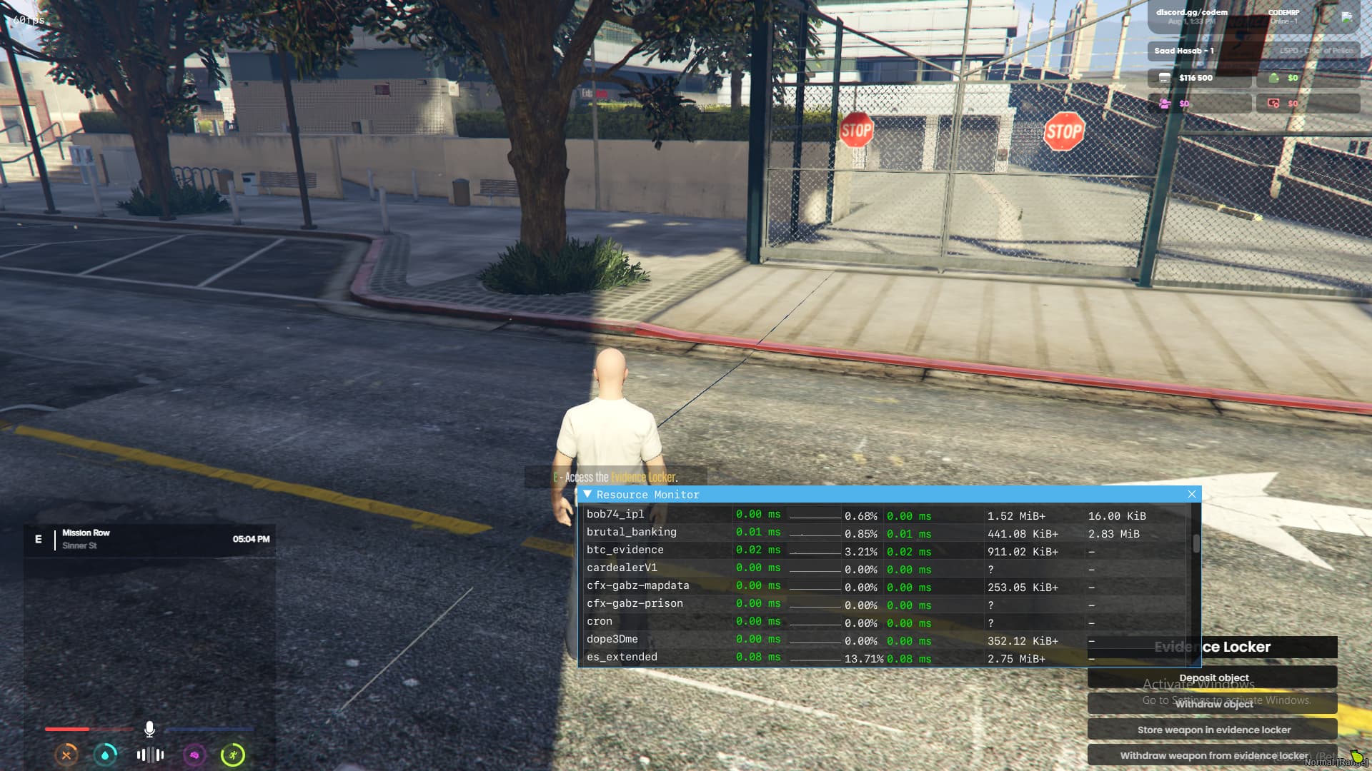 Evidence Locker more optimized 0.02 ms - FiveM Releases - Cfx.re Community