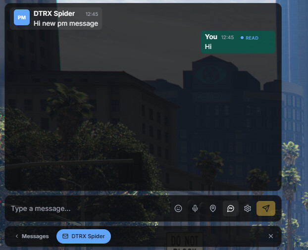DTRX Advanced Chat - FiveM Releases - Cfx.re Community