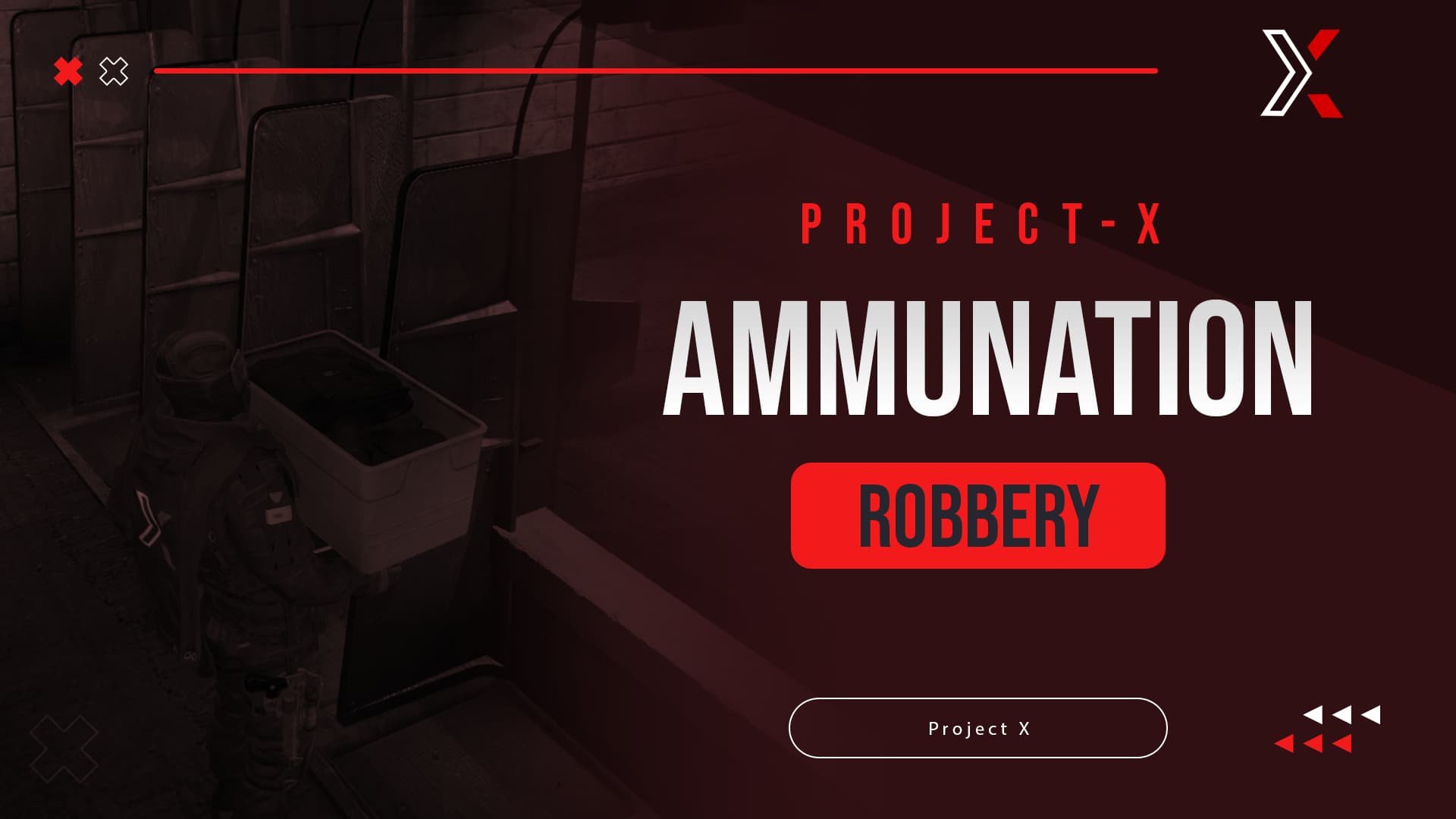 Project X Ammunation Robbery | 2 Approaches - Tier based loot - QB | ESX | QBOX | Custom - FiveM ...