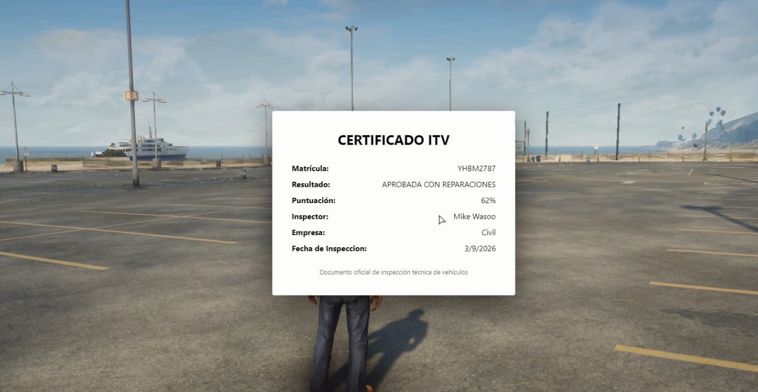 [FREE] WS ITV – Vehicle Inspection System (ESX / QBCore) - FiveM ...