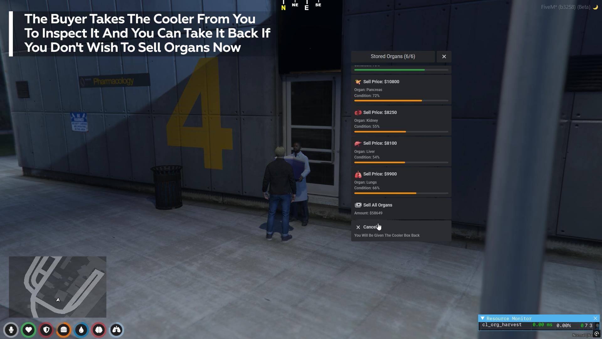 Advanced Organ Harvesting Mission | [QBox/QB/ESX] - FiveM Releases ...