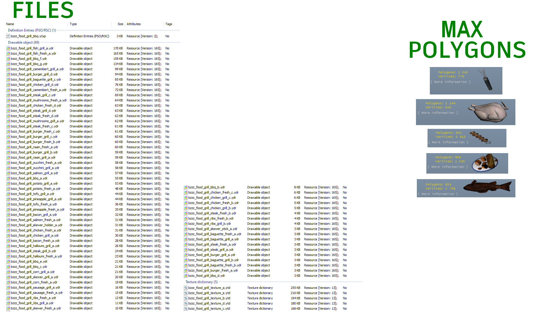 [PROPS] Grill food - FiveM Releases - Cfx.re Community
