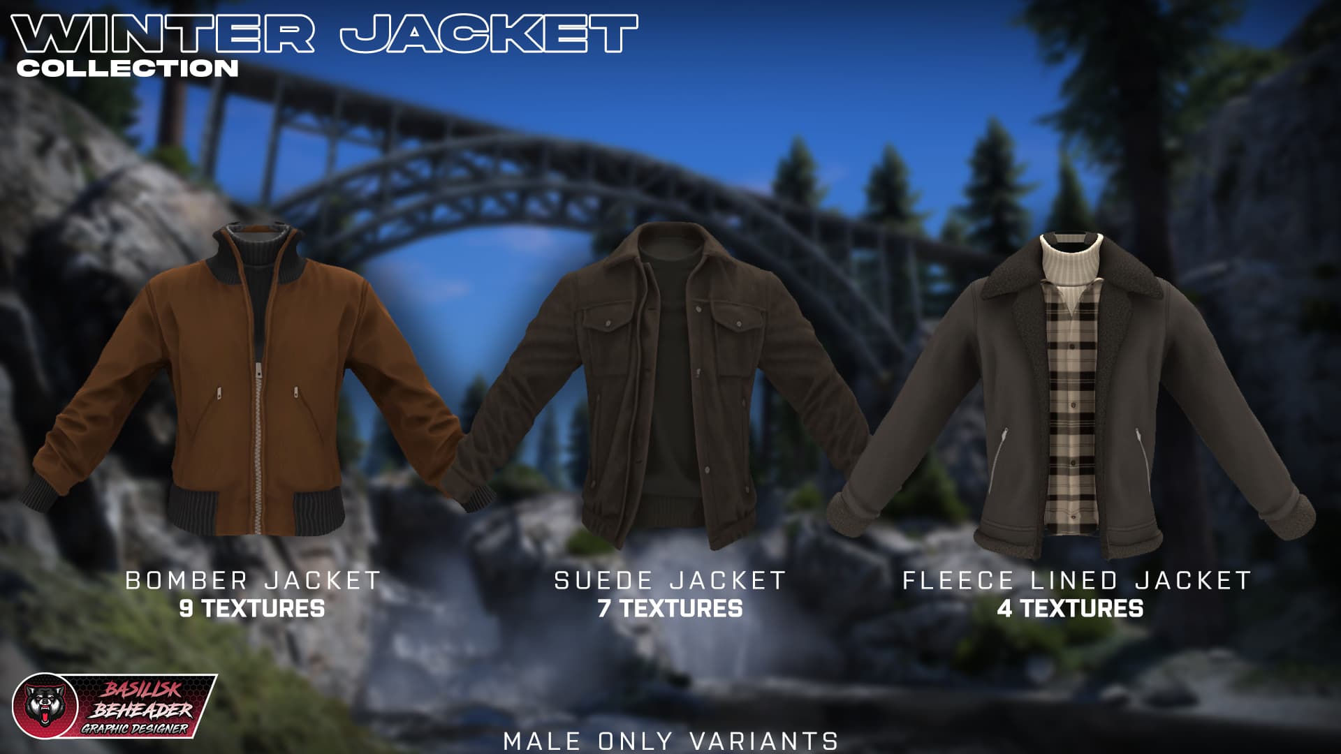 [PAID] Male Winter Jacket Collection - FiveM Releases - Cfx.re Community