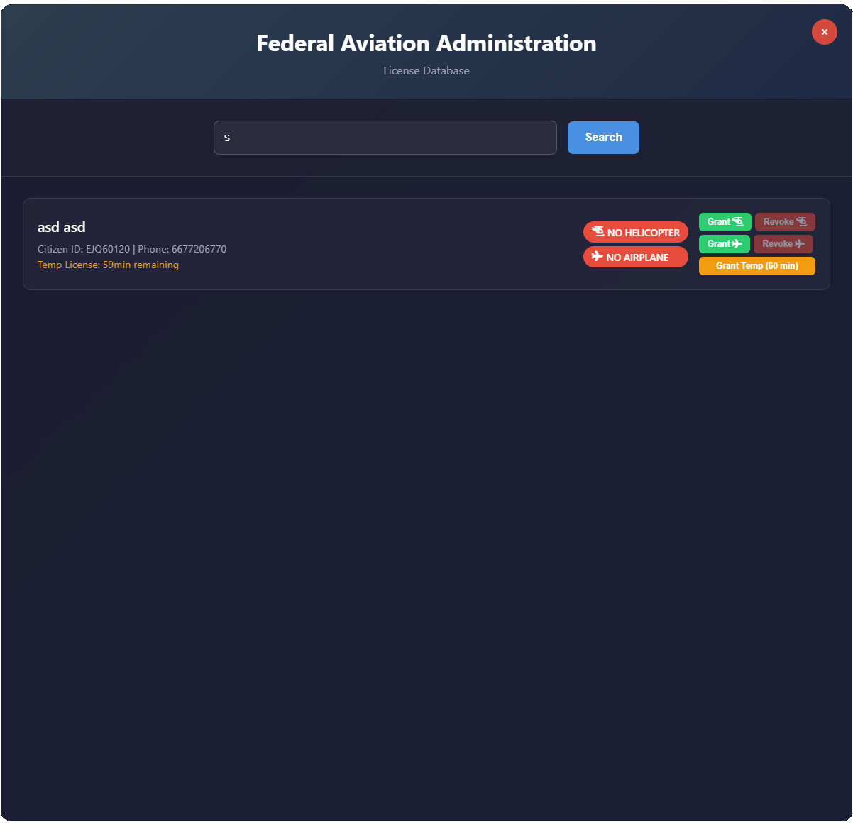 [QB] Miel Aircraft License Management System | Professional & Clean UI ...