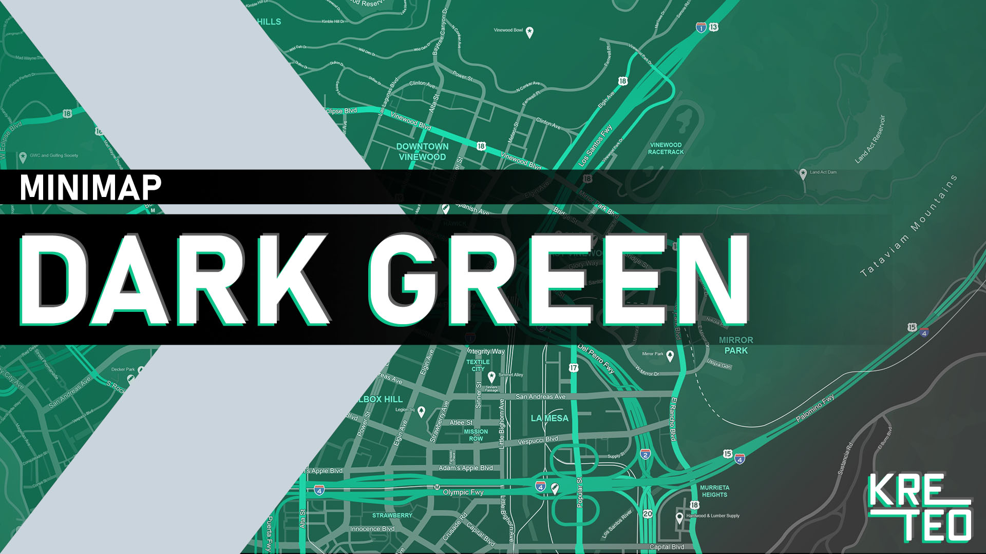 Dark Green MINIMAP - FiveM Releases - Cfx.re Community