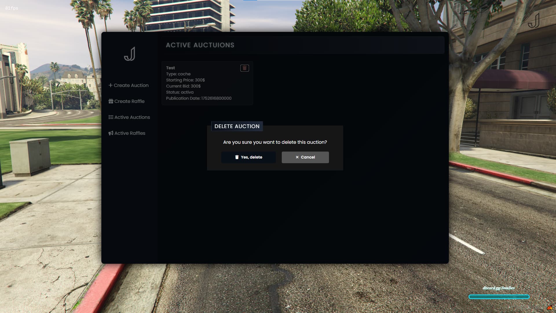 [NEW] Auction System & Raffle System FiveM Script | ESX & QB-Core ...