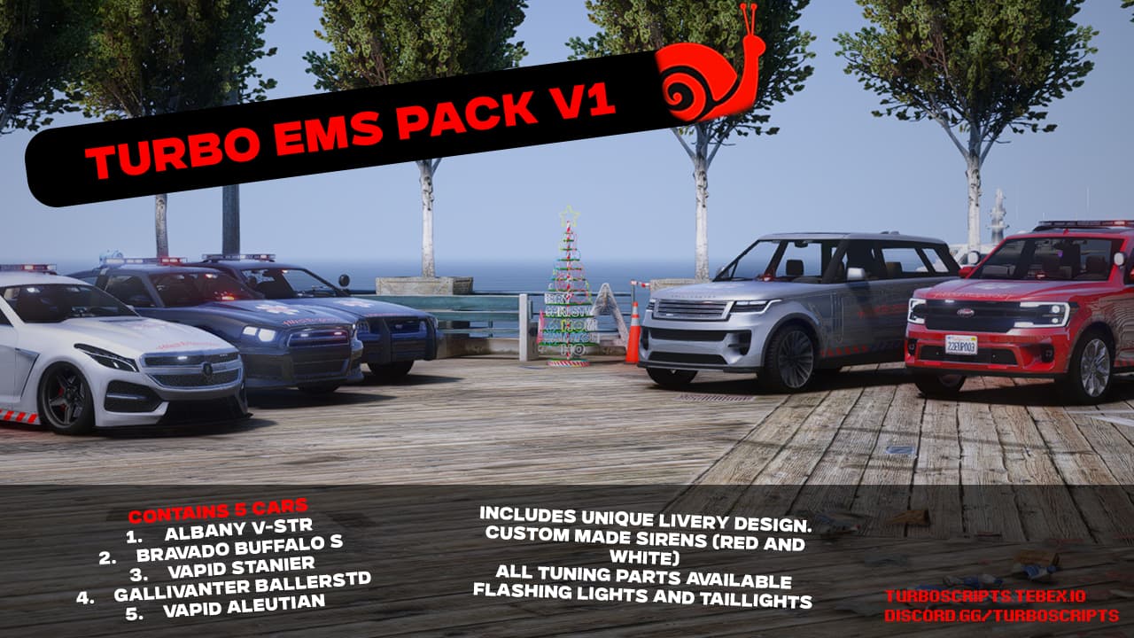 [PAID]Lore-Friendly EMS Car Pack - FiveM Releases - Cfx.re Community