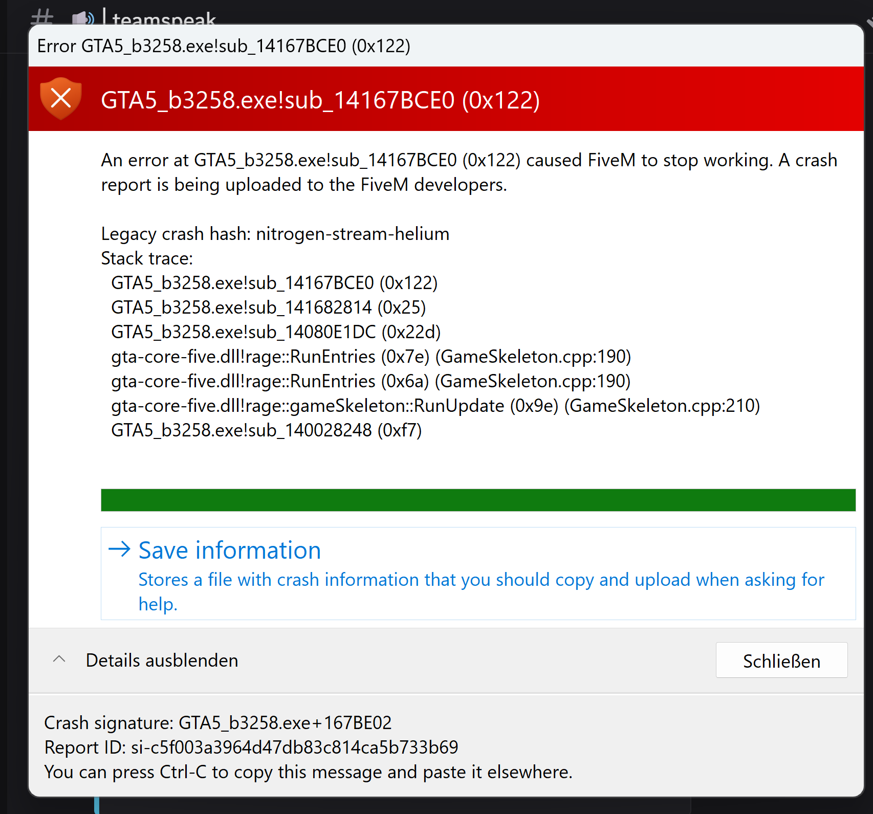 fiveM always crashes - FiveM Client Support - Cfx.re Community