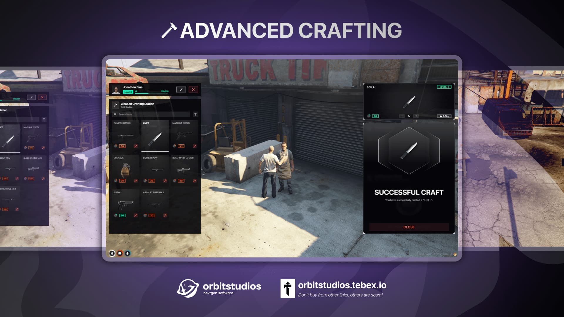 [PAID] Advanced Crafting System - Orbit Studios - FiveM Releases - Cfx.re Community