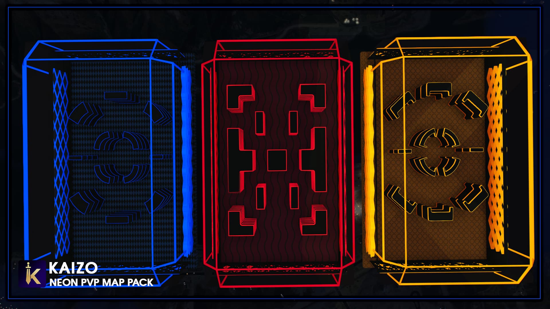 Neon PVP Map Pack - Custom Exterior Maps - FiveM Releases - Cfx.re Community