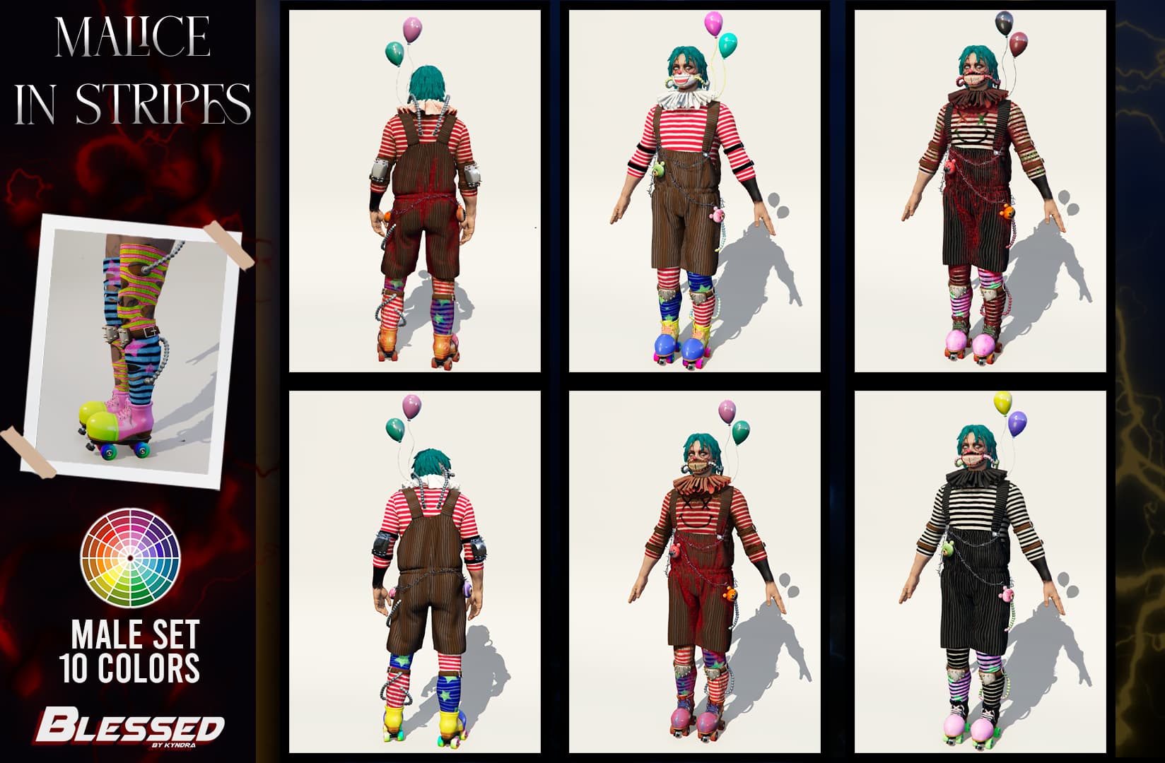 [PAID]Malice In Stripes Halloween Cloth Pack - FiveM Releases - Cfx.re ...