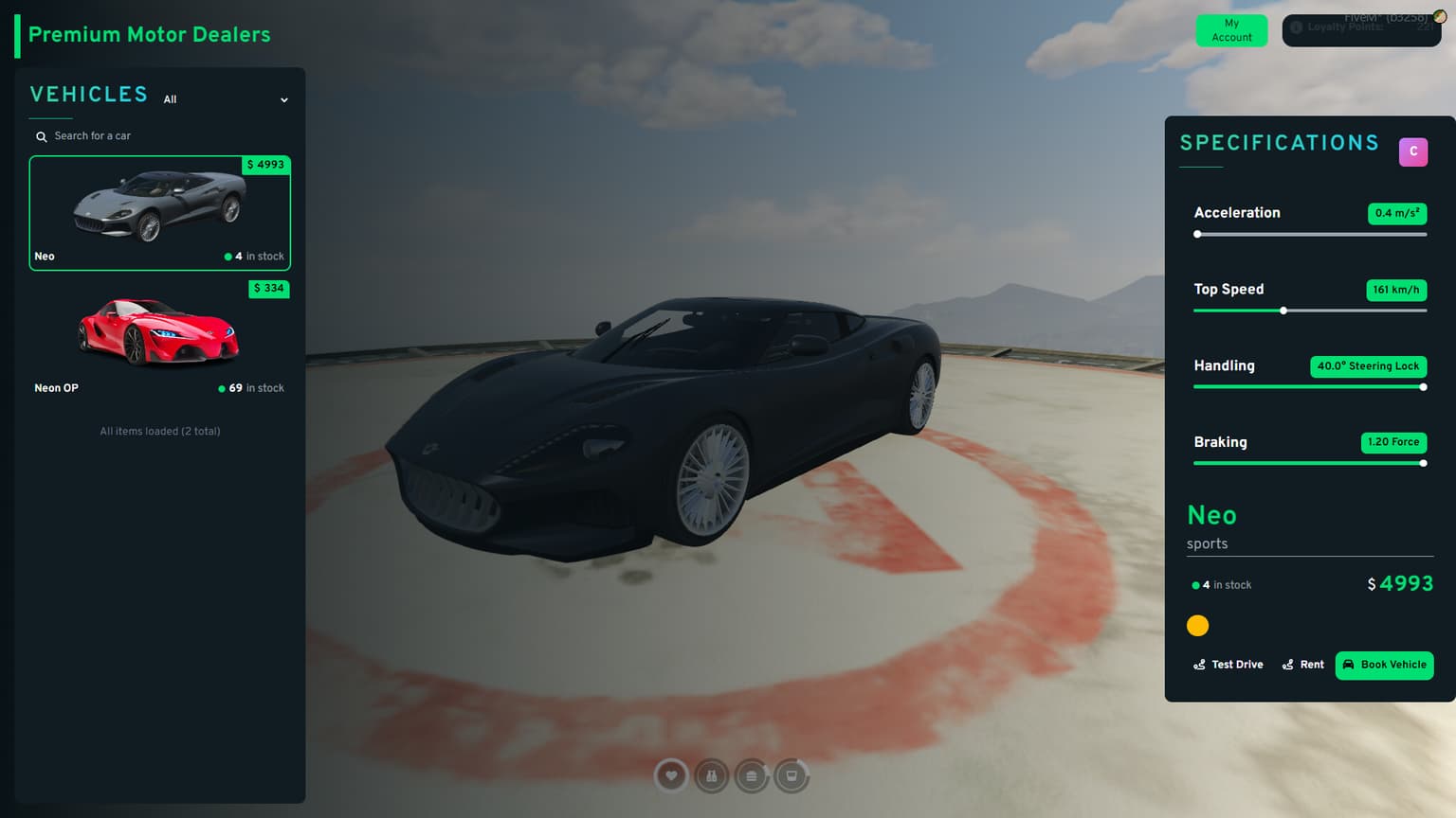 Kartik- Dealership | Advanced Dealership With Stock System - FiveM Releases - Cfx.re Community