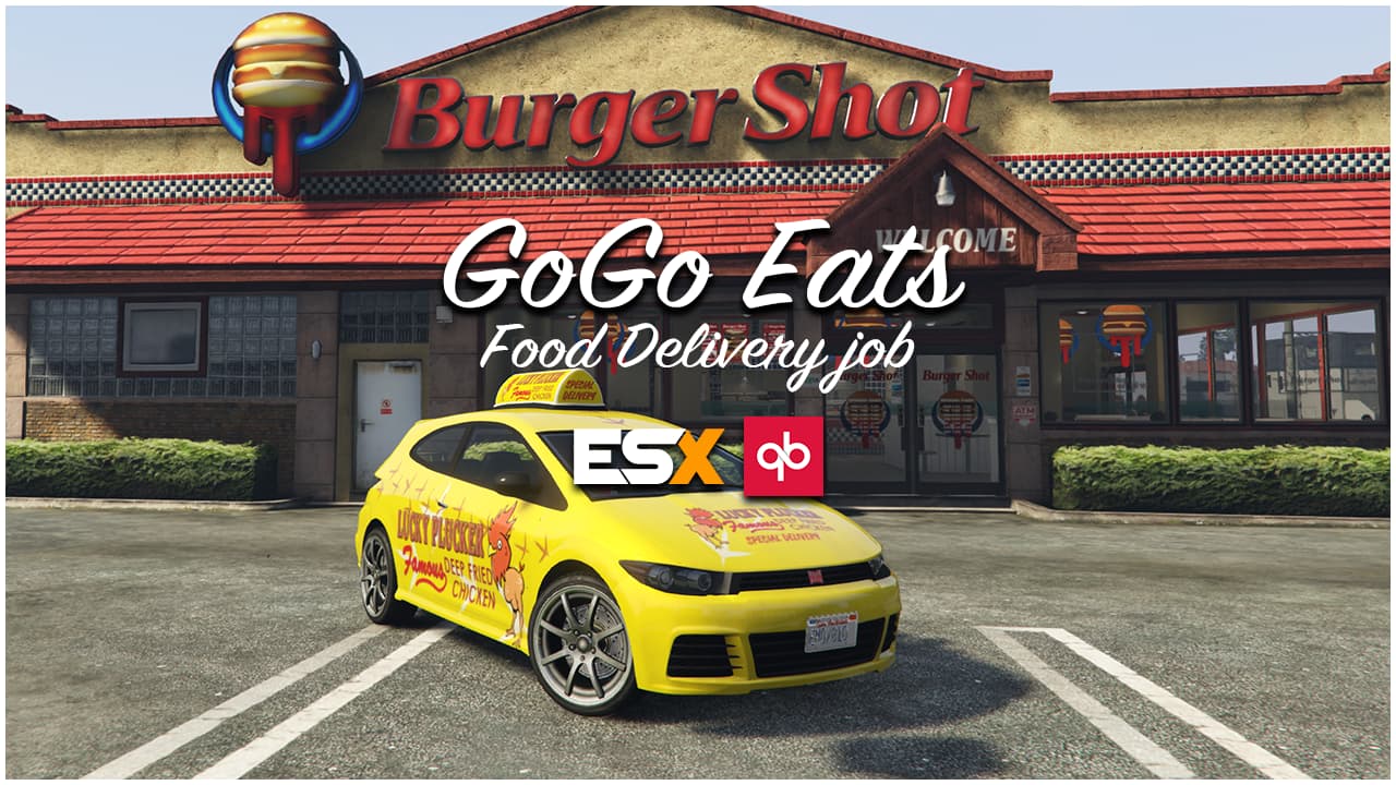 🚗 GoGo Eats - Food Delivery Job | GTA O-Inspired - FiveM Releases - Cfx ...