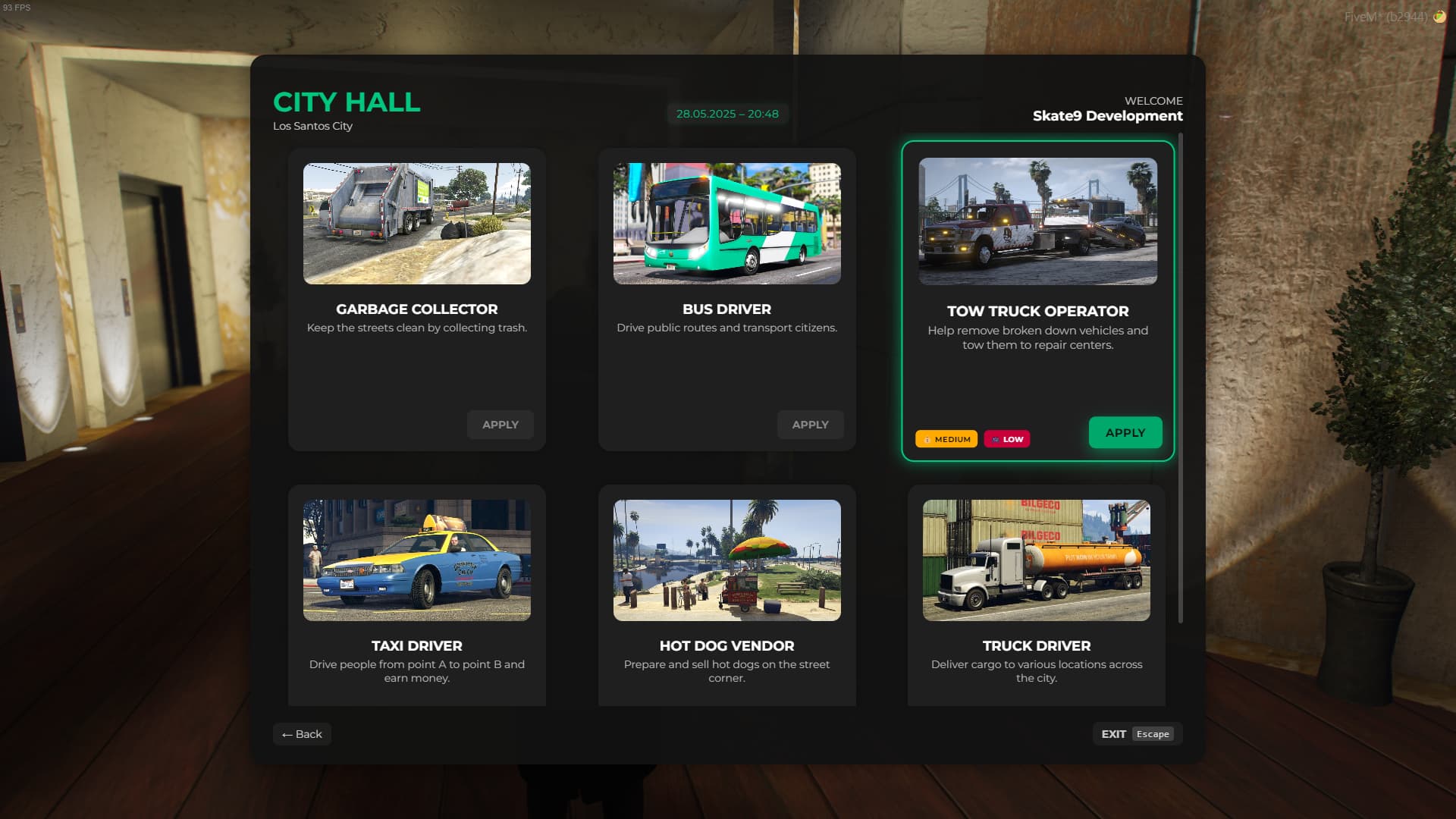 [PAID] [QBCORE] Cityhall + Driving School | Modern UI - FiveM Releases - Cfx.re Community