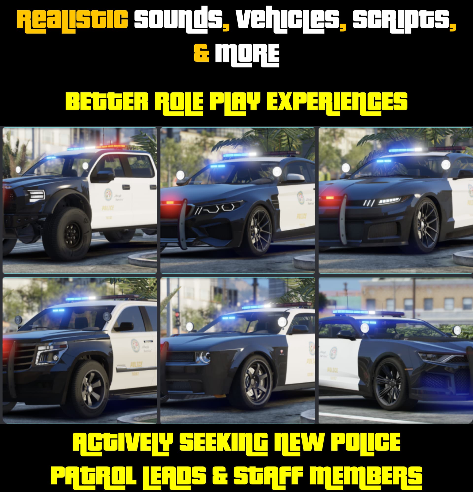 [NEW] ⭐ Golden State RP | [18+] [LEO & CIV-RP] Searching for new patrol ...