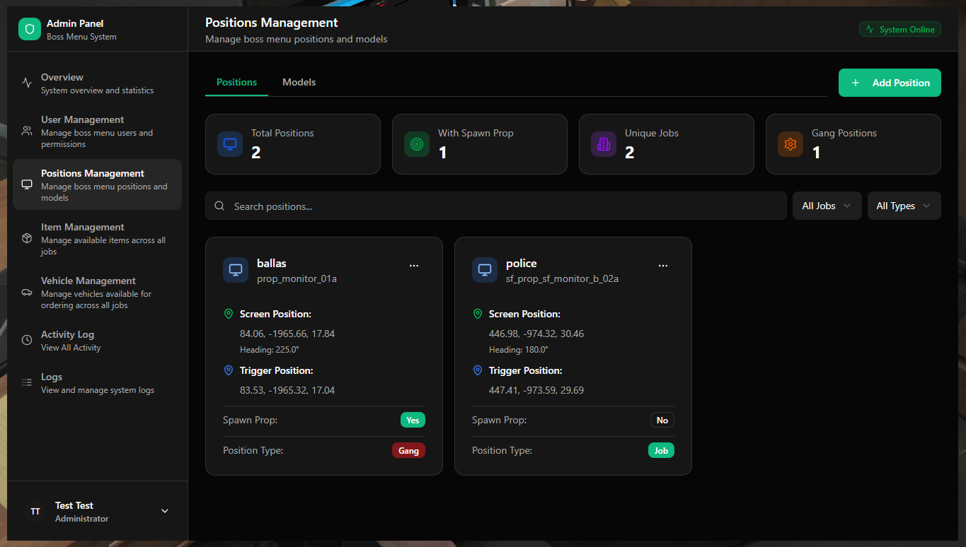 Zerio Bossmenu - The new standard of bossmenus - ESX, QBCORE, QBOX - FiveM Releases - Cfx.re ...