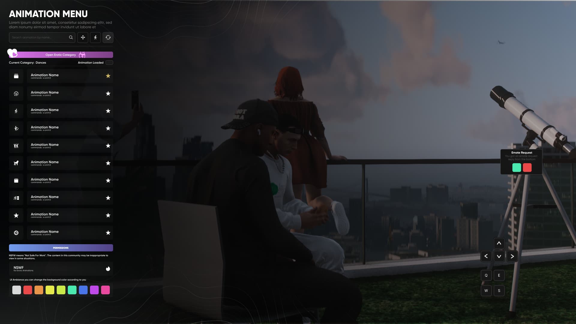 PAID - [STANDALONE] Advanced Love & Emote Menu +1200 Emotes | [NoSQL ...