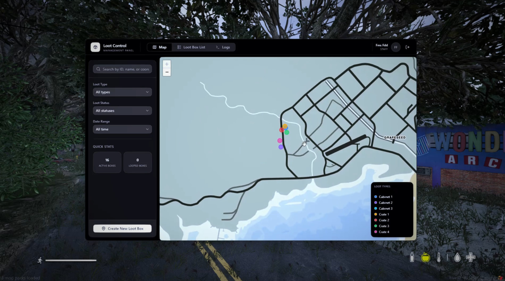 [PAID] Looting System | With Admin Panel [AfterFall] - FiveM Releases ...