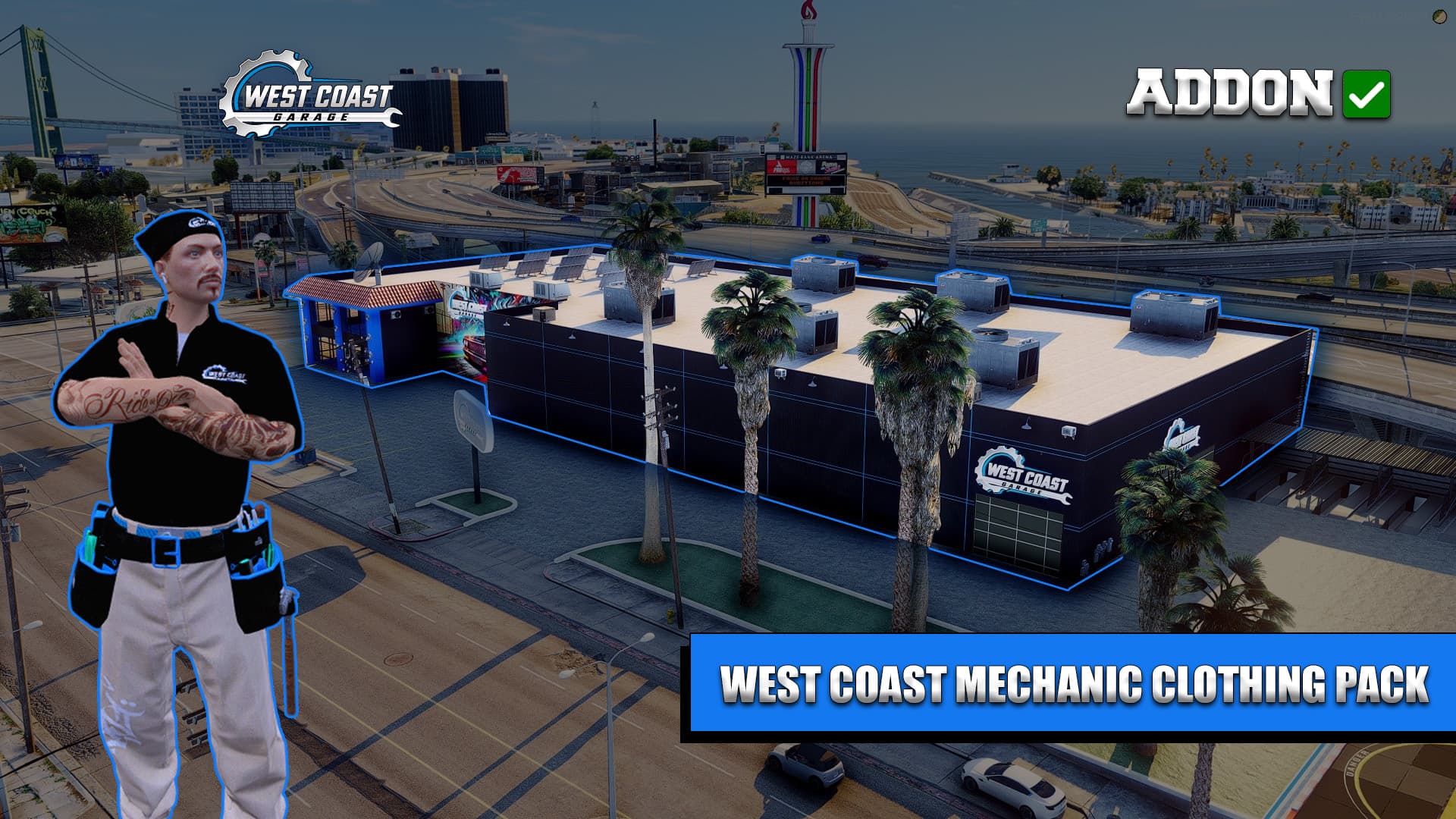 [CLOTHES] [ADDON] - West Coast Garage Mechanic Outfit Pack - FiveM ...