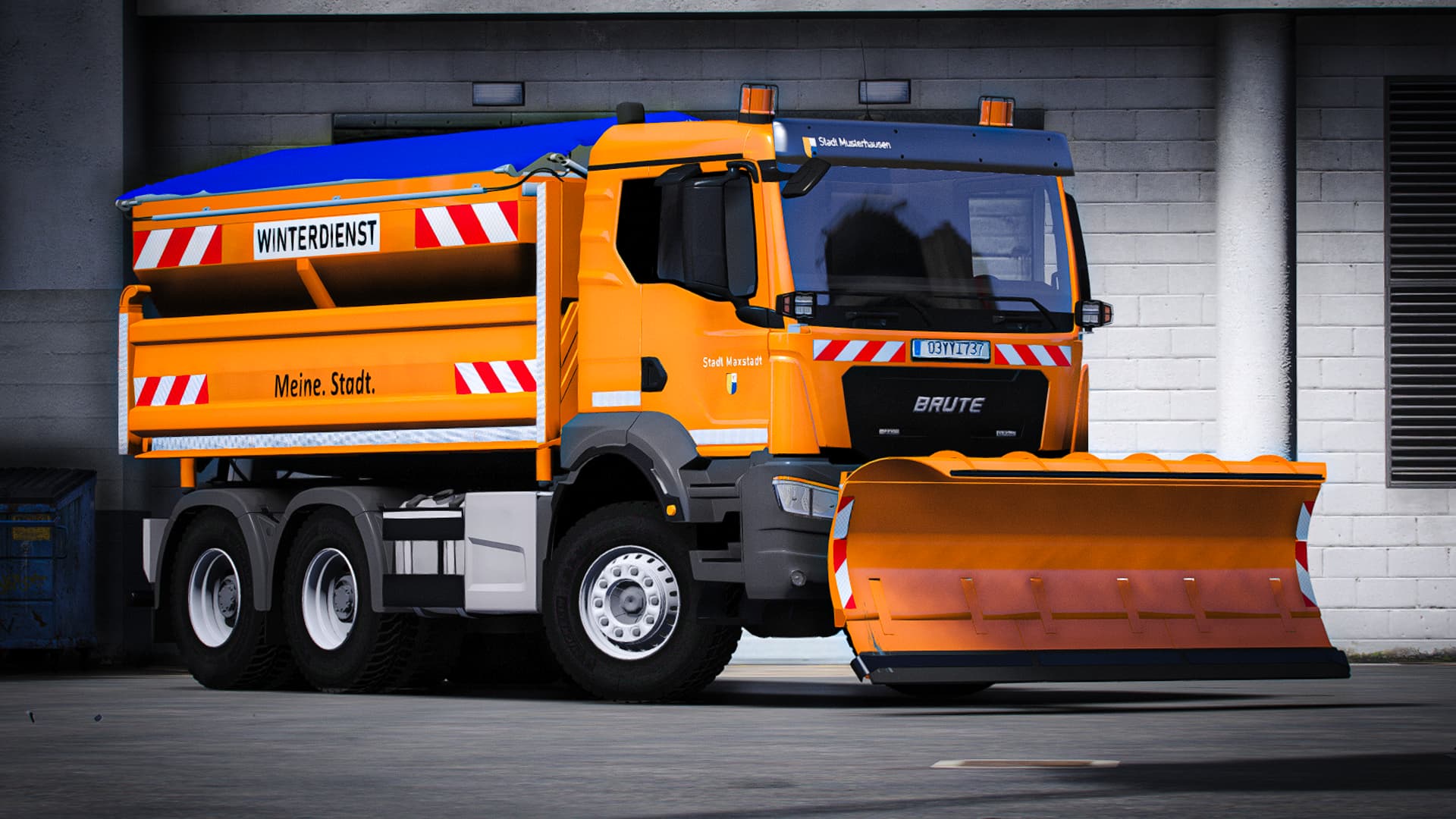 Brute x dot snow plow - FiveM Search